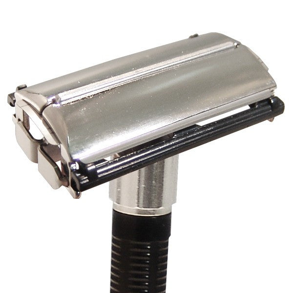 Feather Popular Double Edge Razor with Butterfly Head – South Coast Shaving